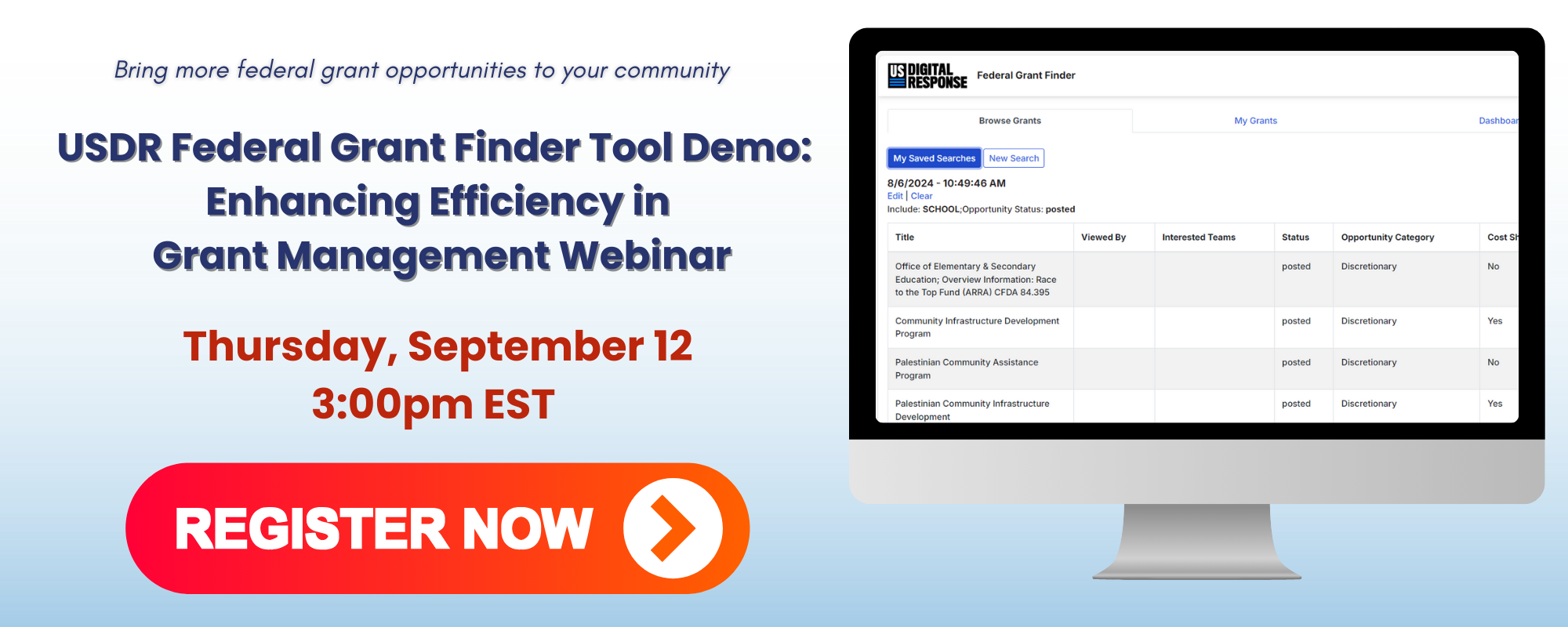 Federal Grant Finder